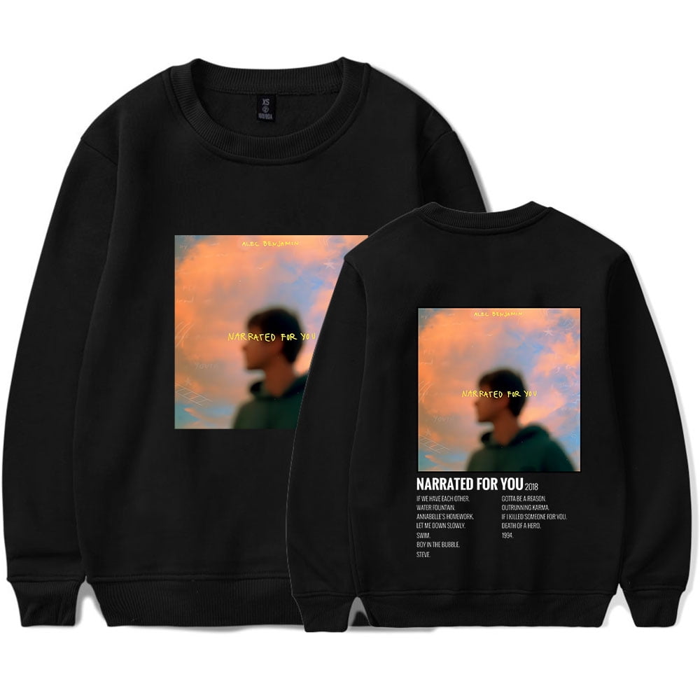 Alec Benjamin 12 Notes Tour Unisex Oversized Streetwear Soft Fabric ...