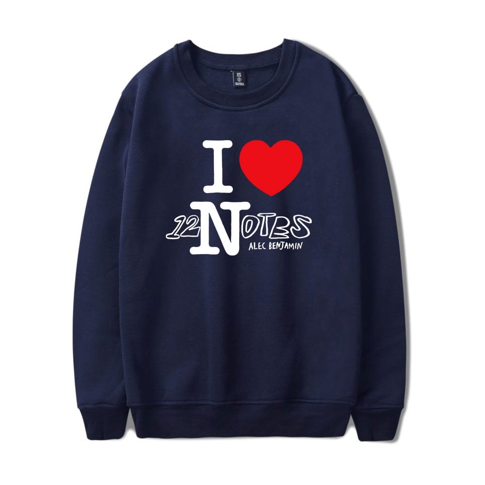 Alec Benjamin Merch Sportswear, popular singer, long sleeved casual ...