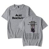Alec Benjamin Summer loose retro casual short sleeved T-shirt top ...