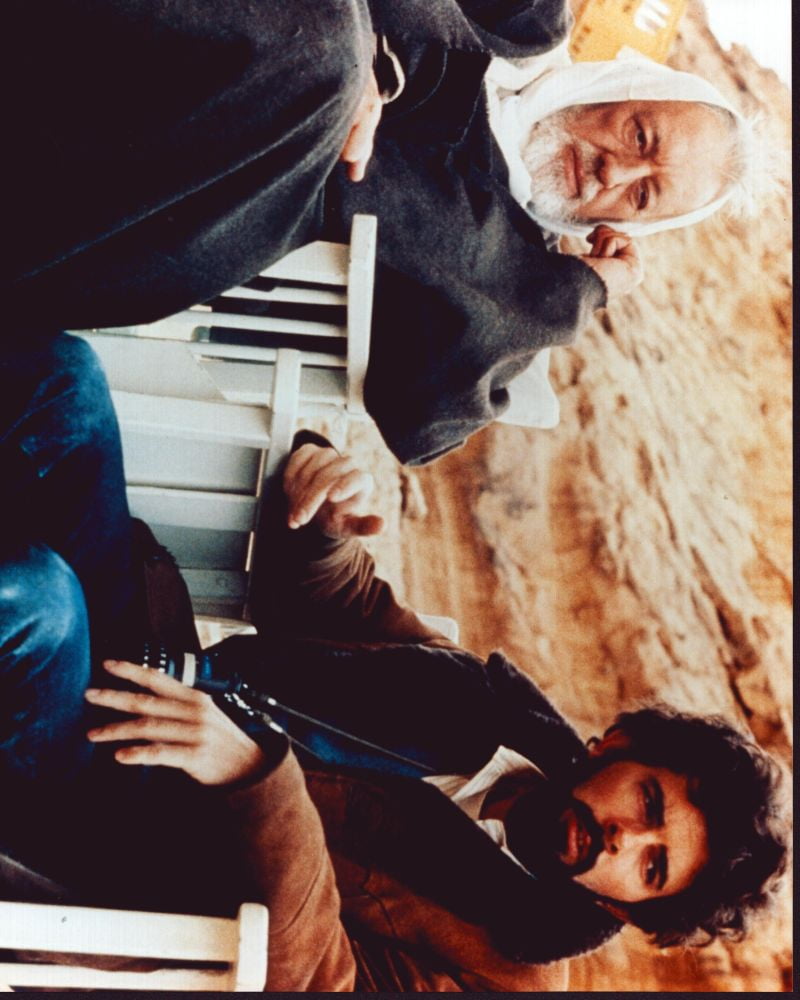 Alec Guinness And George Lucas On Set Of Star Wars: Episode Iv - A New ...