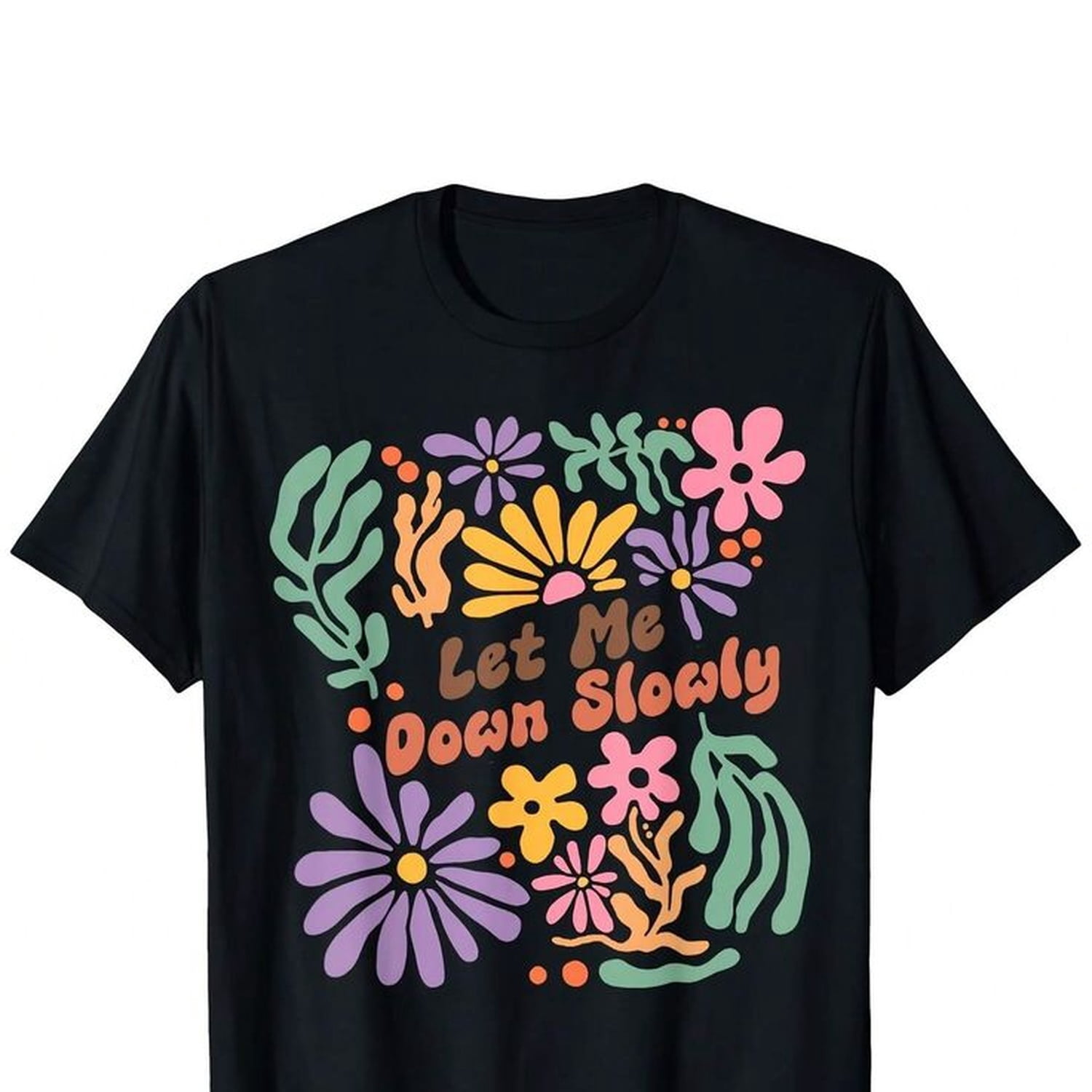 Alec Let Me Down owly Floral Art Benjamin T-S1Hirt - Walmart.com