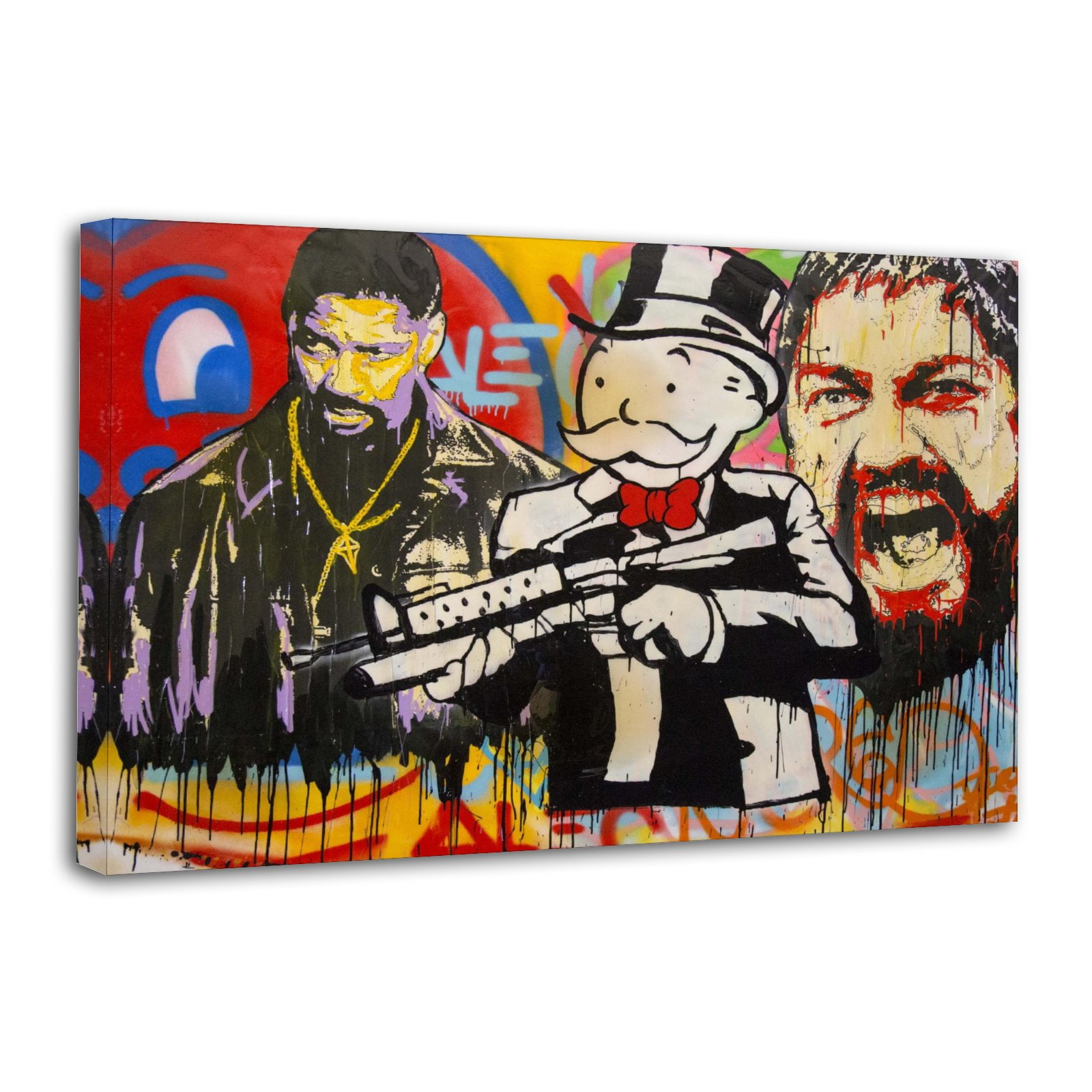 Alec-Monopolys Denzel Gun Man Room Aesthetic Poster Print Art Wall ...