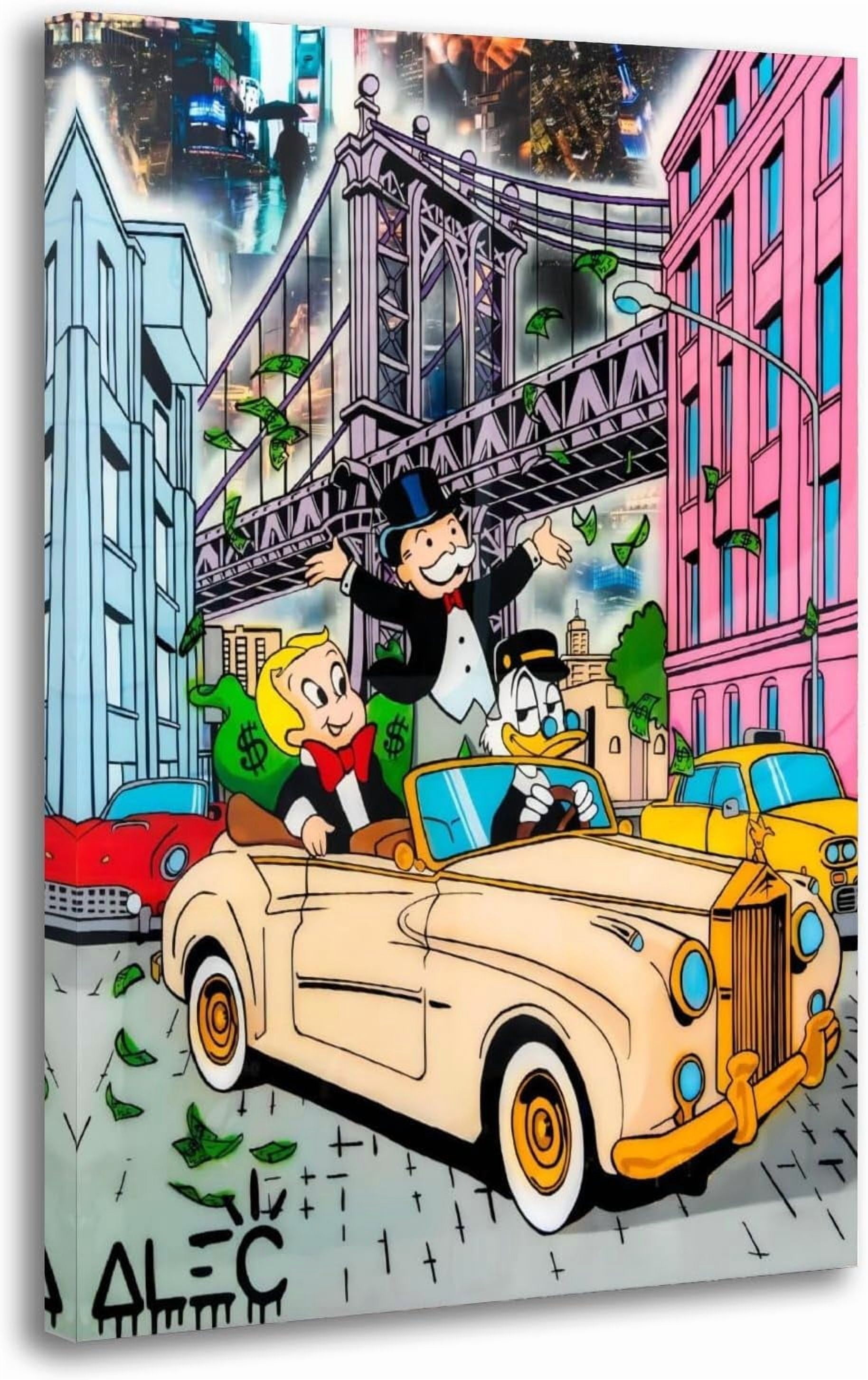 Alec-Monopolys Millionaire Canvas Art Poster And Wall Art Picture Print ...