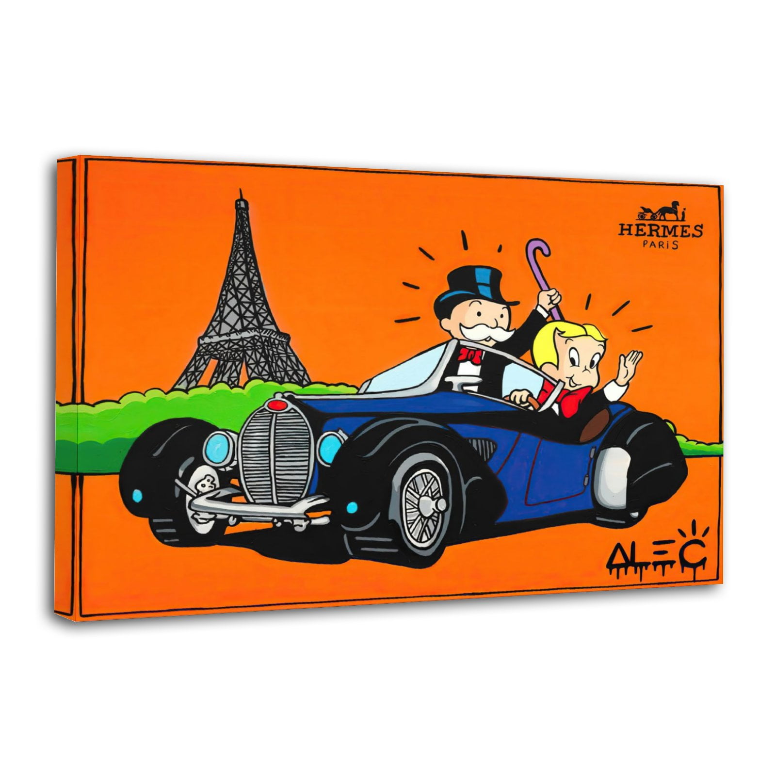 Alec Monopolys Monopz & Richie Artworks Canvas Poster Room Aesthetic ...