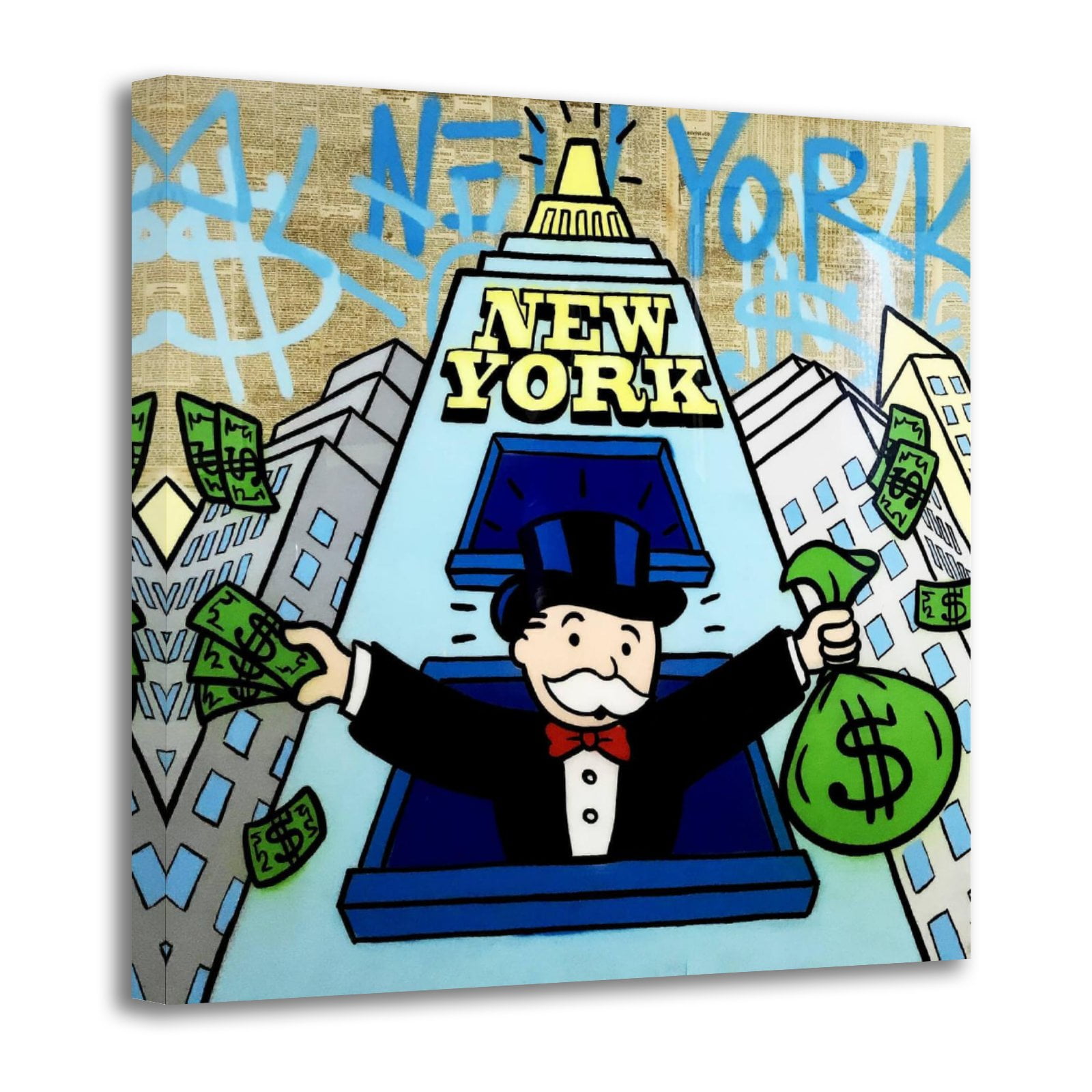 Alec-Monopolys New York City Wall Art Poster Gifts Bedroom Prints Home ...