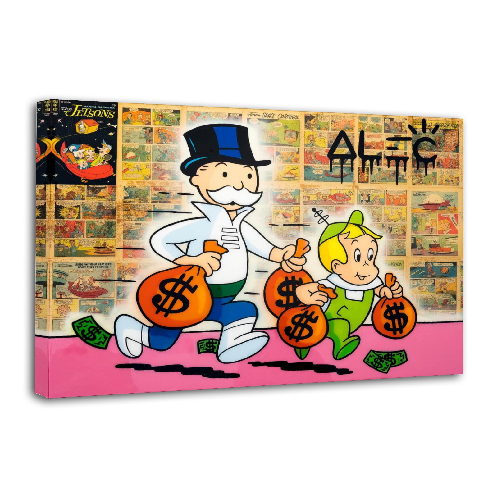 Alec-Monopolys And Richie As The Jetsons Home Decor Poster Wall Art ...