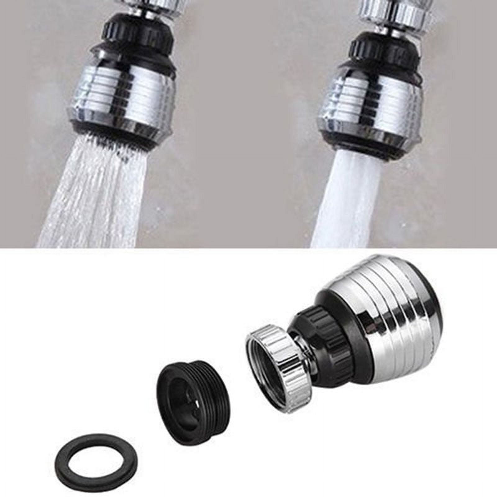 Aleekit Rotation Faucet Aerator Splash Kitchen Tap Extend Water Nozzle ...