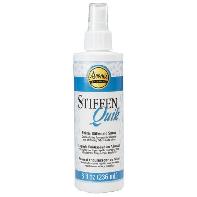 Aleene's 15581 Stiffen-Quick Fabric Stiffening Spray 8oz,original ...