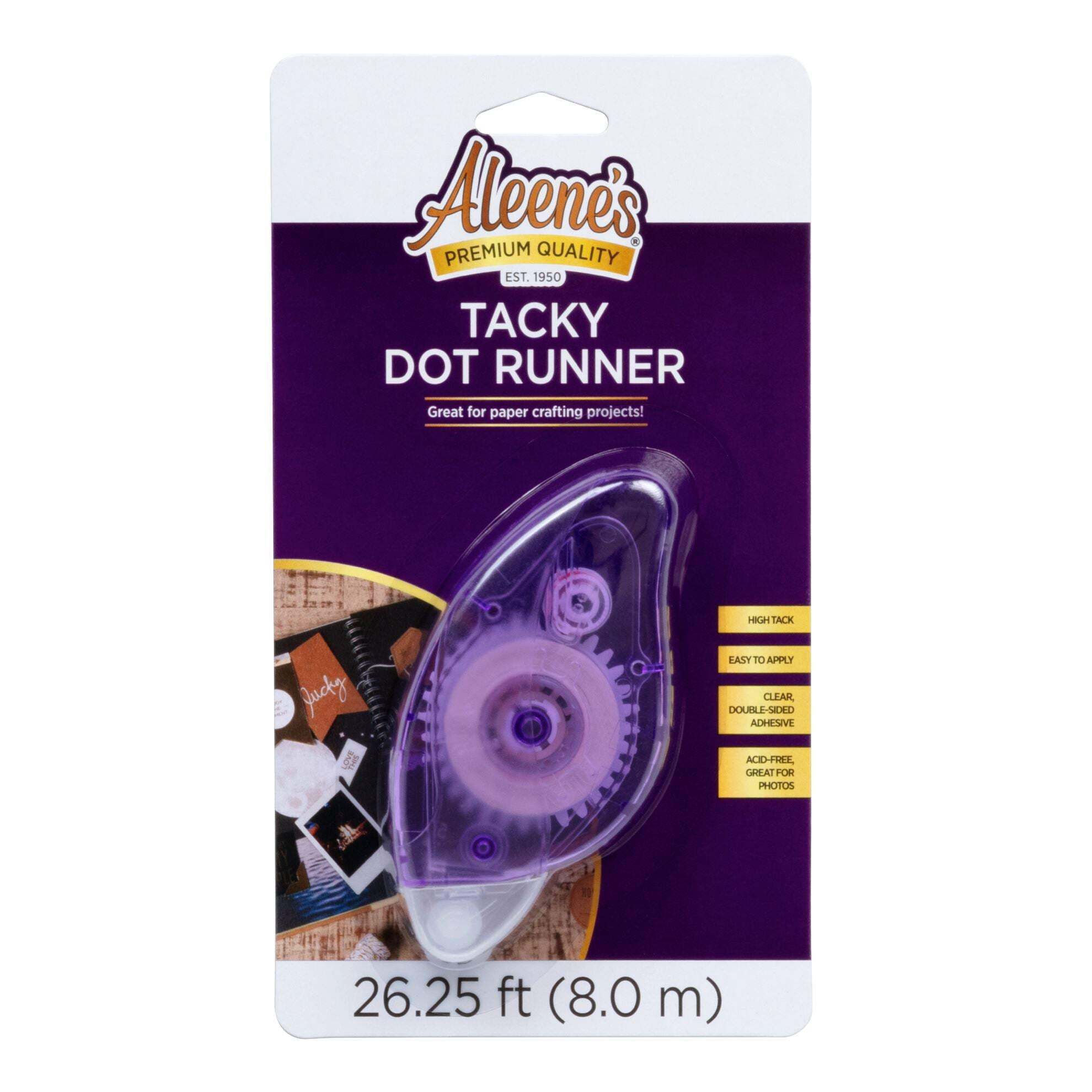 Aleene's Adhesive 26.25 ft Tacky Dot Runner - Walmart.com