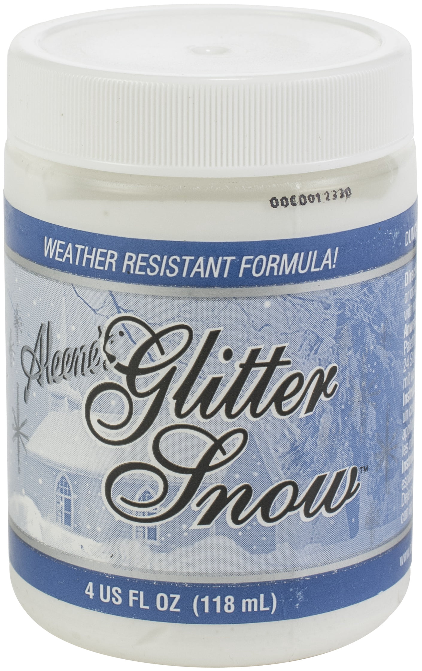 Aleene's Adhesives Bulk Buy Duncan Crafts Snow Glitter Paint 4 Ounces ...