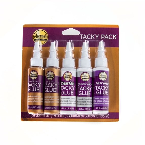 Aleene's Crafting Tacky Pack Glue: Clear Gel, Quick Dry & Fast Grab, 0. ...