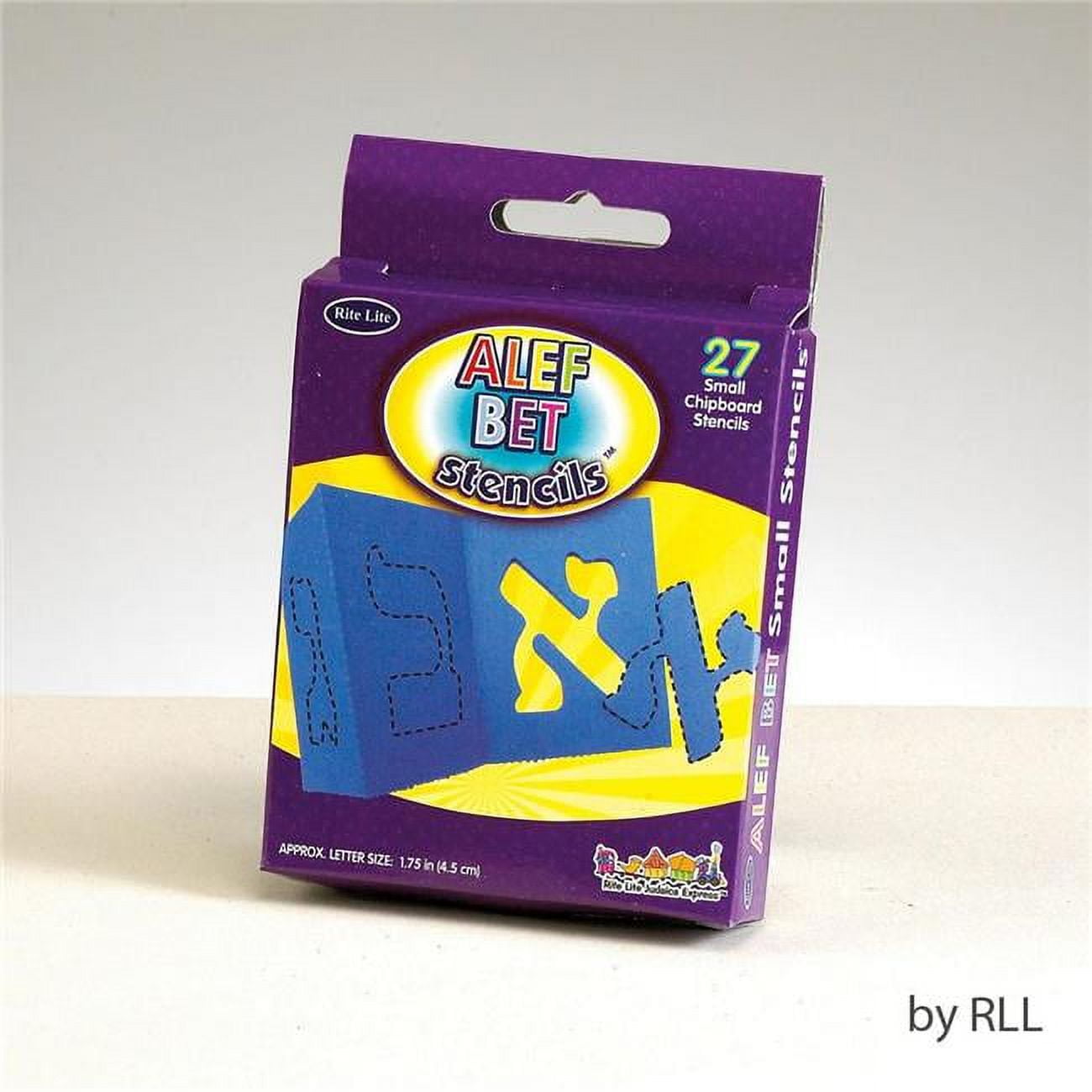Alef Bet Stencils, Small, 2ft. H, Paper, Color Box - Walmart.com
