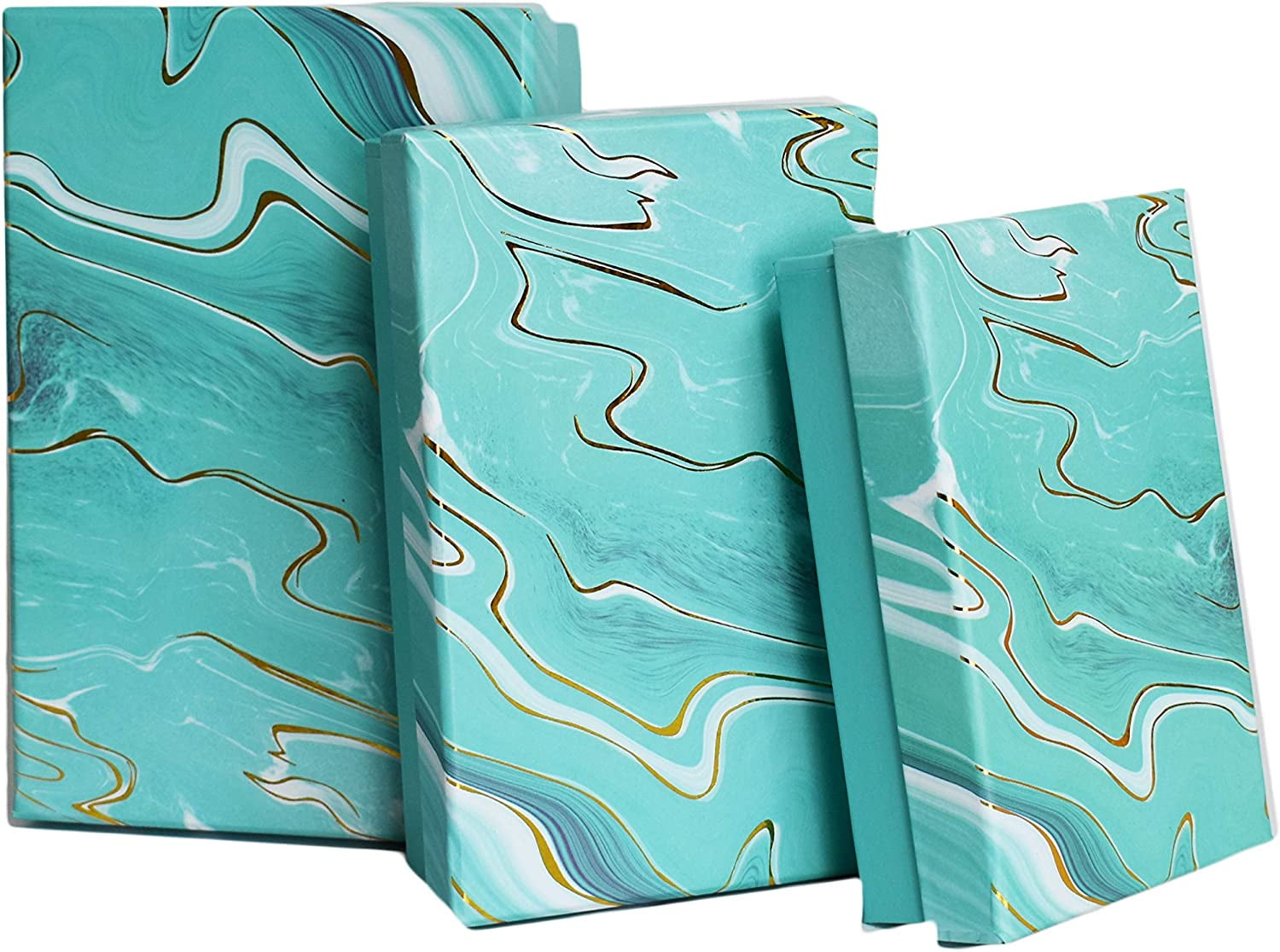 Alef Decorated Themed Nesting Gift Boxes - 3 Sizes (Small, Medium ...