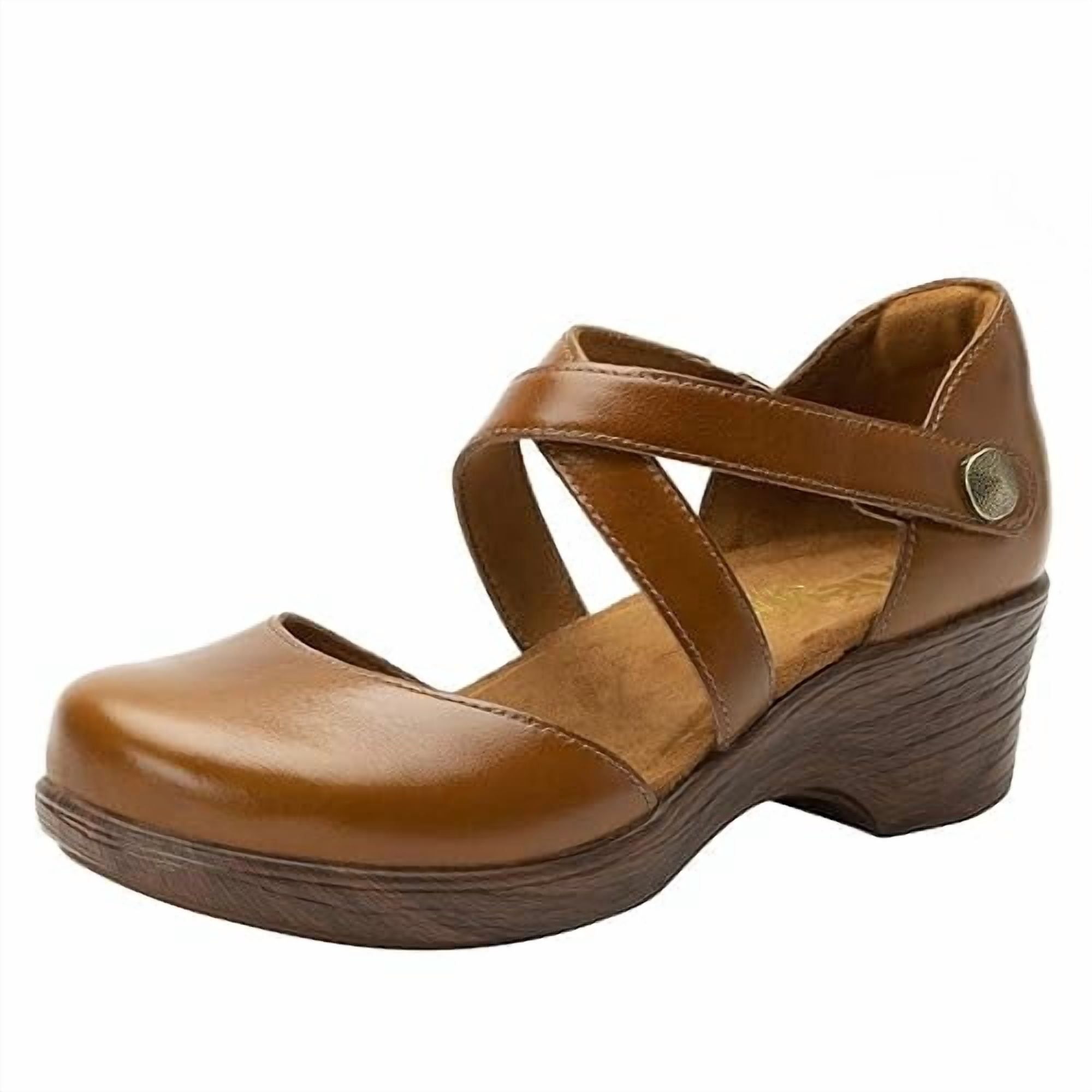 Alegria Savina Shoes - Women's, Luggage 40 M - Walmart.com