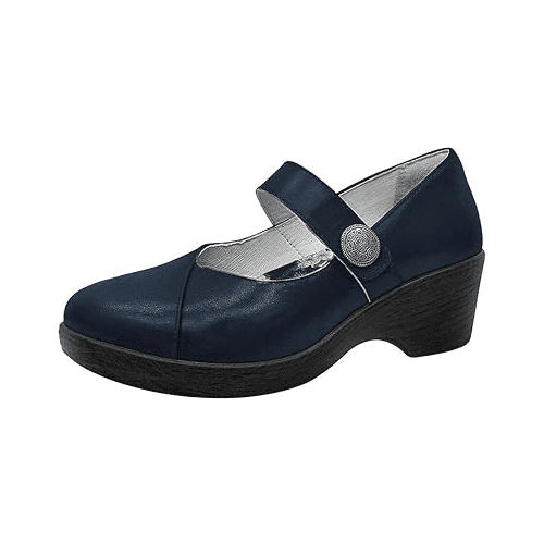 Alegria Sofi Shoes - Women's, Navy Gloss 39 M - Walmart.com