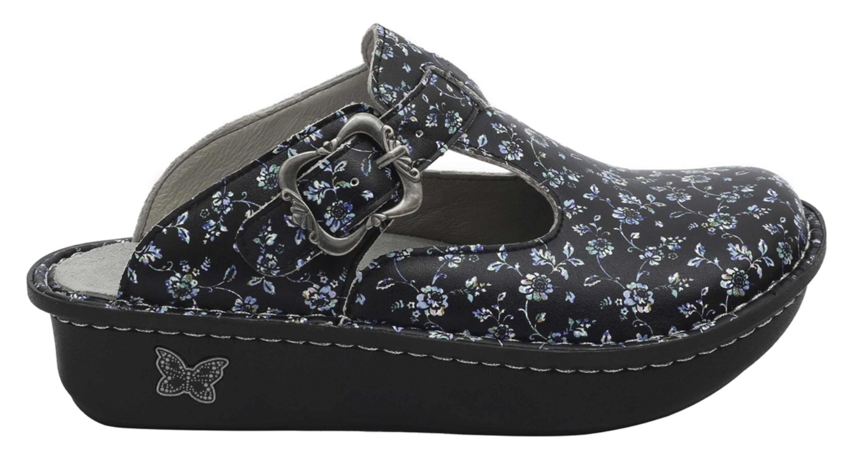 Alegria Womens Classic Clog Slip-Resistant Work Leather Shoes - Work ...