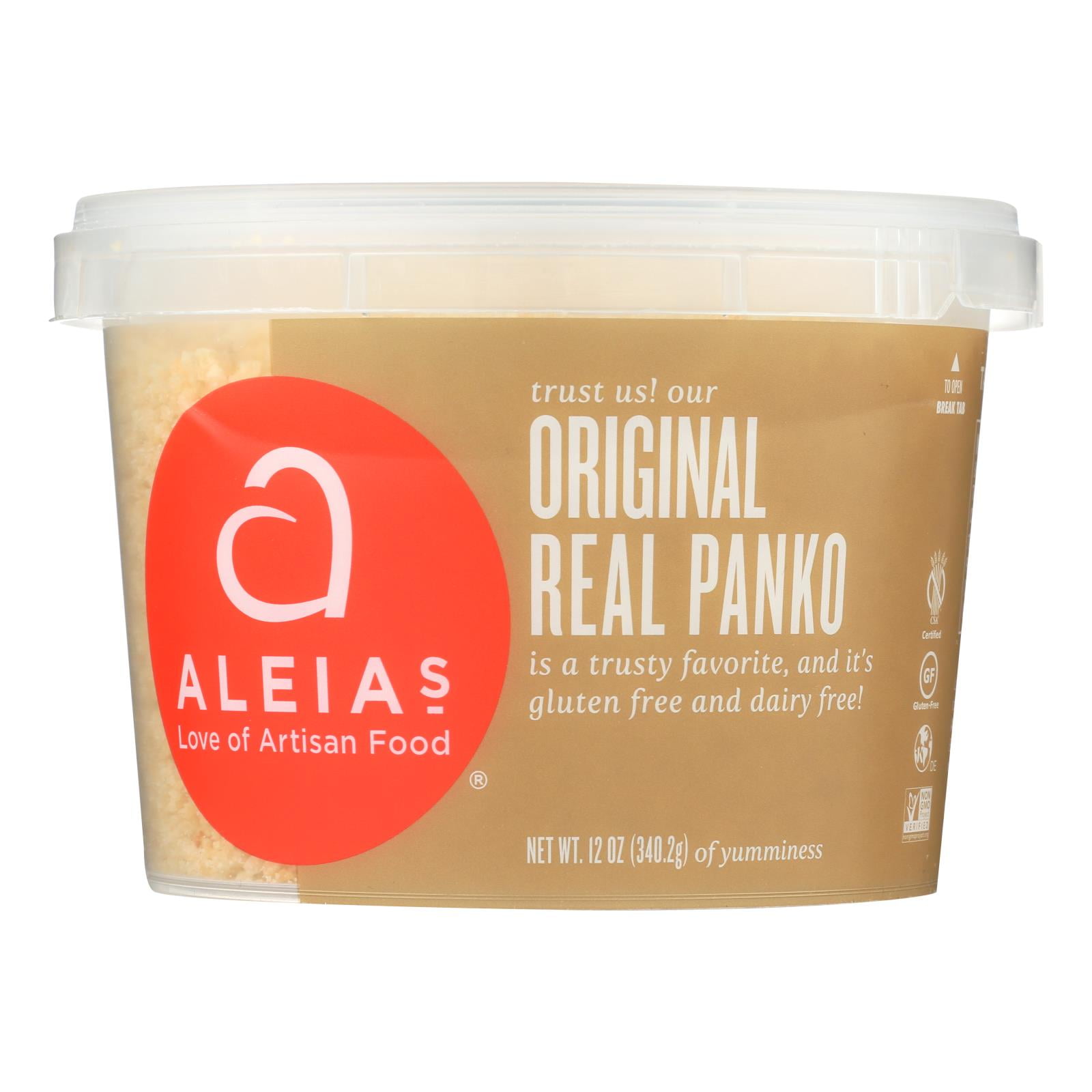 Aleia's - Gluten Free Bread Crumbs - Real Panko Original - Case Of 12 ...