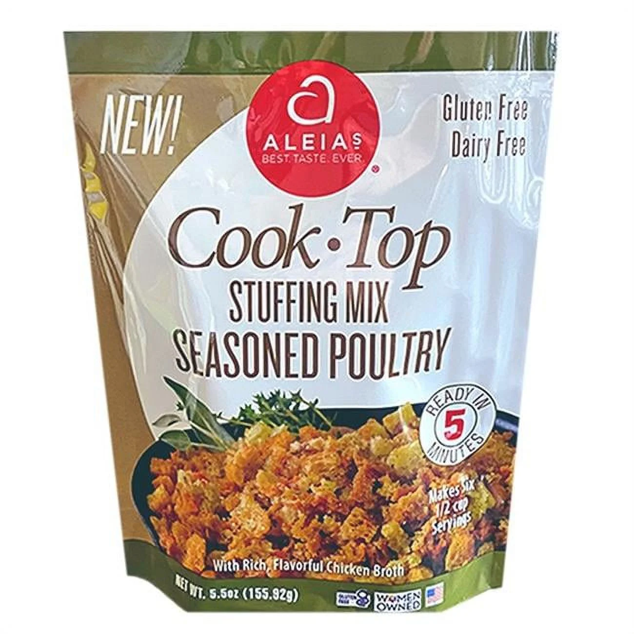 Aleias 399971 5.5 oz Stuffing Poultry Seasoning Mix - Pack of 6 ...