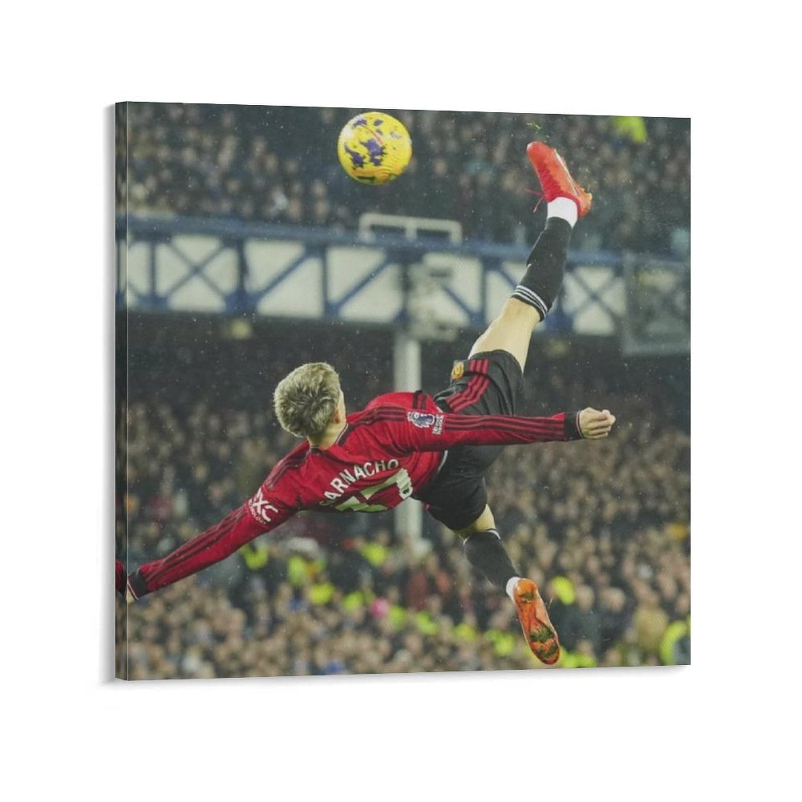 Alejandro Garnacho Canvas Poster Posters Art Print Wall Photo Paint ...