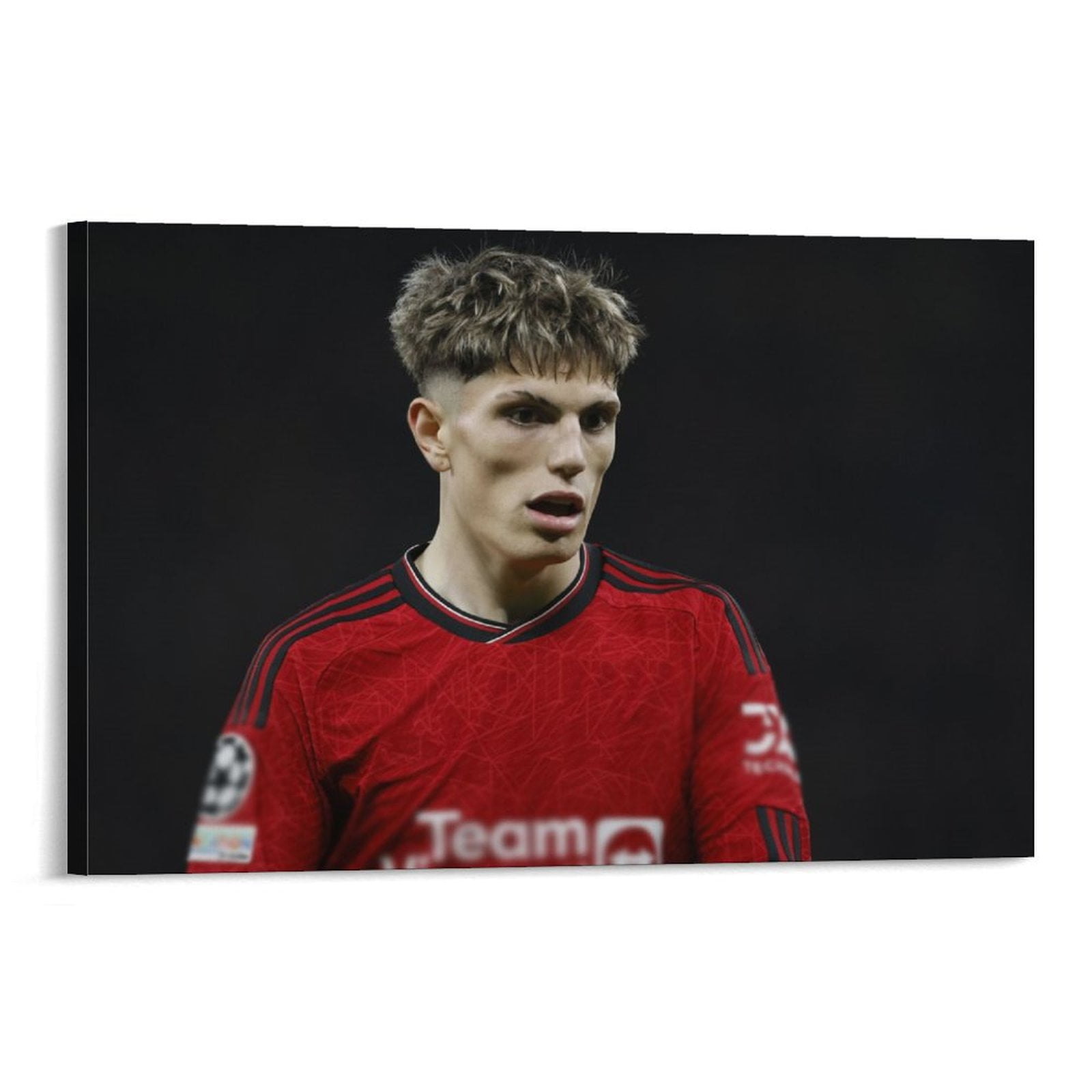 Alejandro Garnacho Football Player Poster Posters Art Print Wall Photo ...