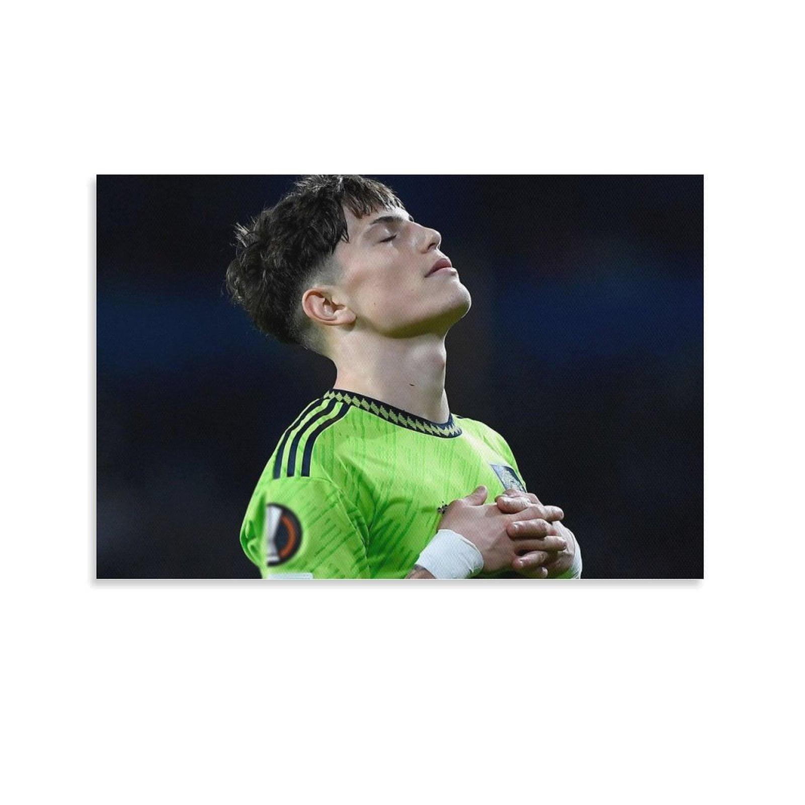 Alejandro Garnacho Soccer Famous Player Poster Posters Art Print Wall ...