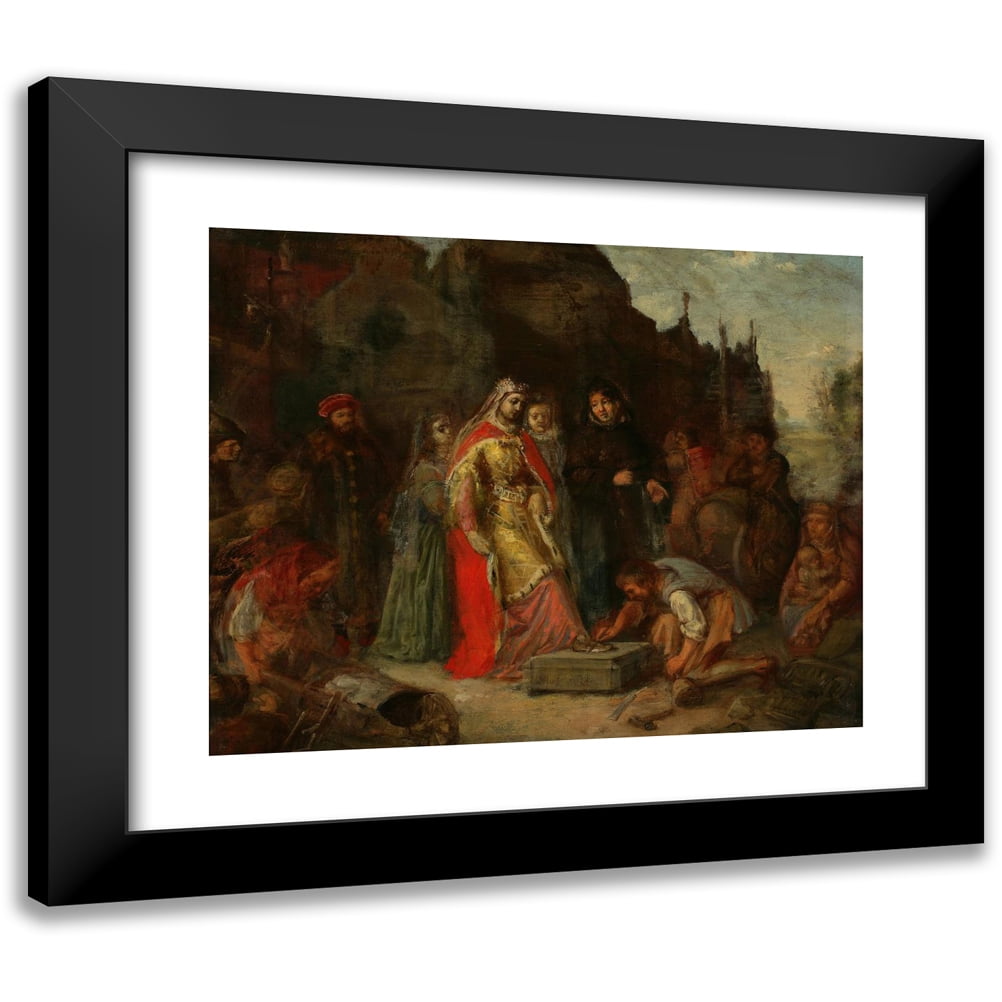 Aleksander Kotsis 24x20 Black Modern Framed Museum Art Print Titled ...