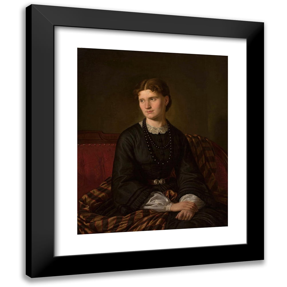 Aleksander Lesser 12x14 Black Modern Framed Museum Art Print Titled ...