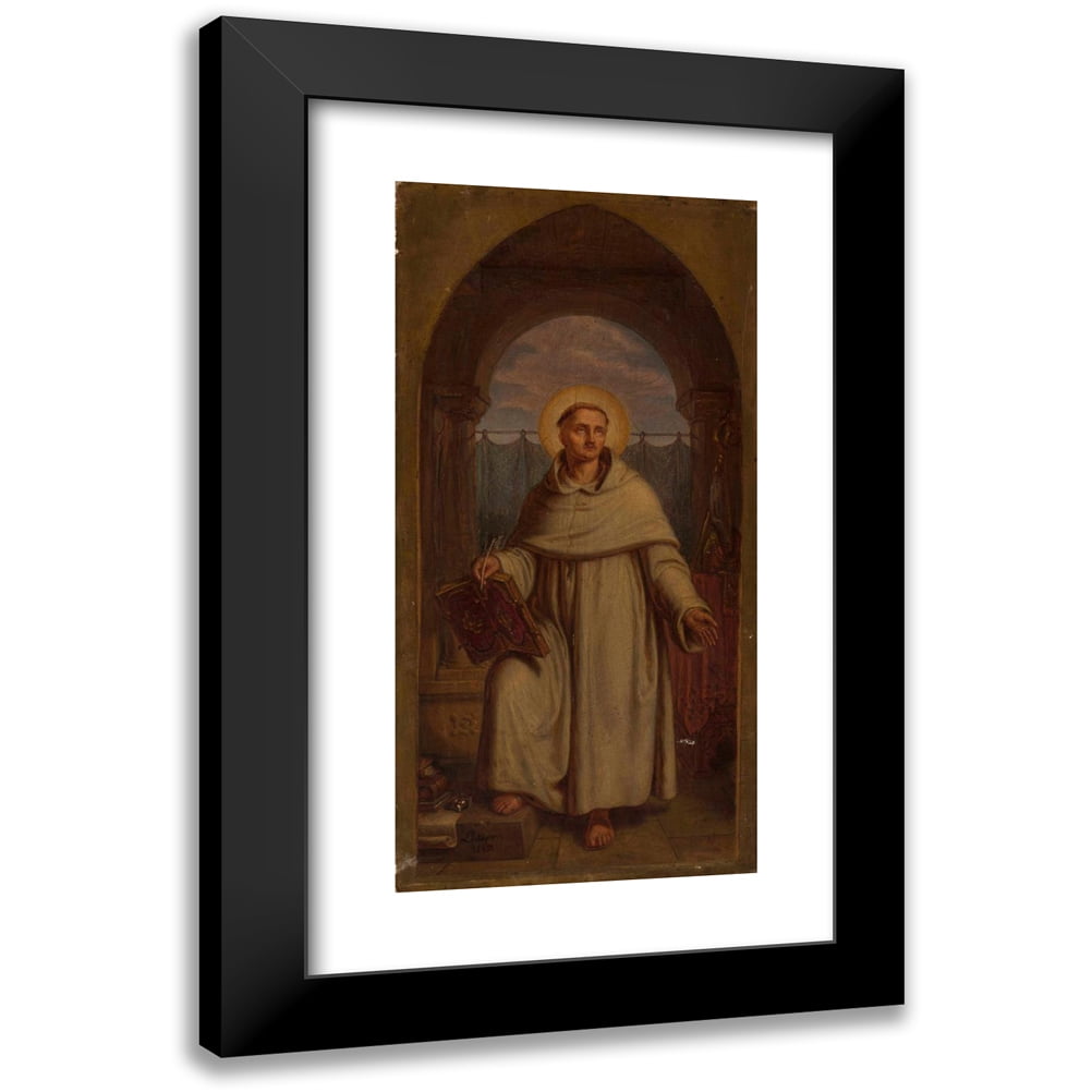 Aleksander Lesser 9x14 Black Modern Framed Museum Art Print Titled ...