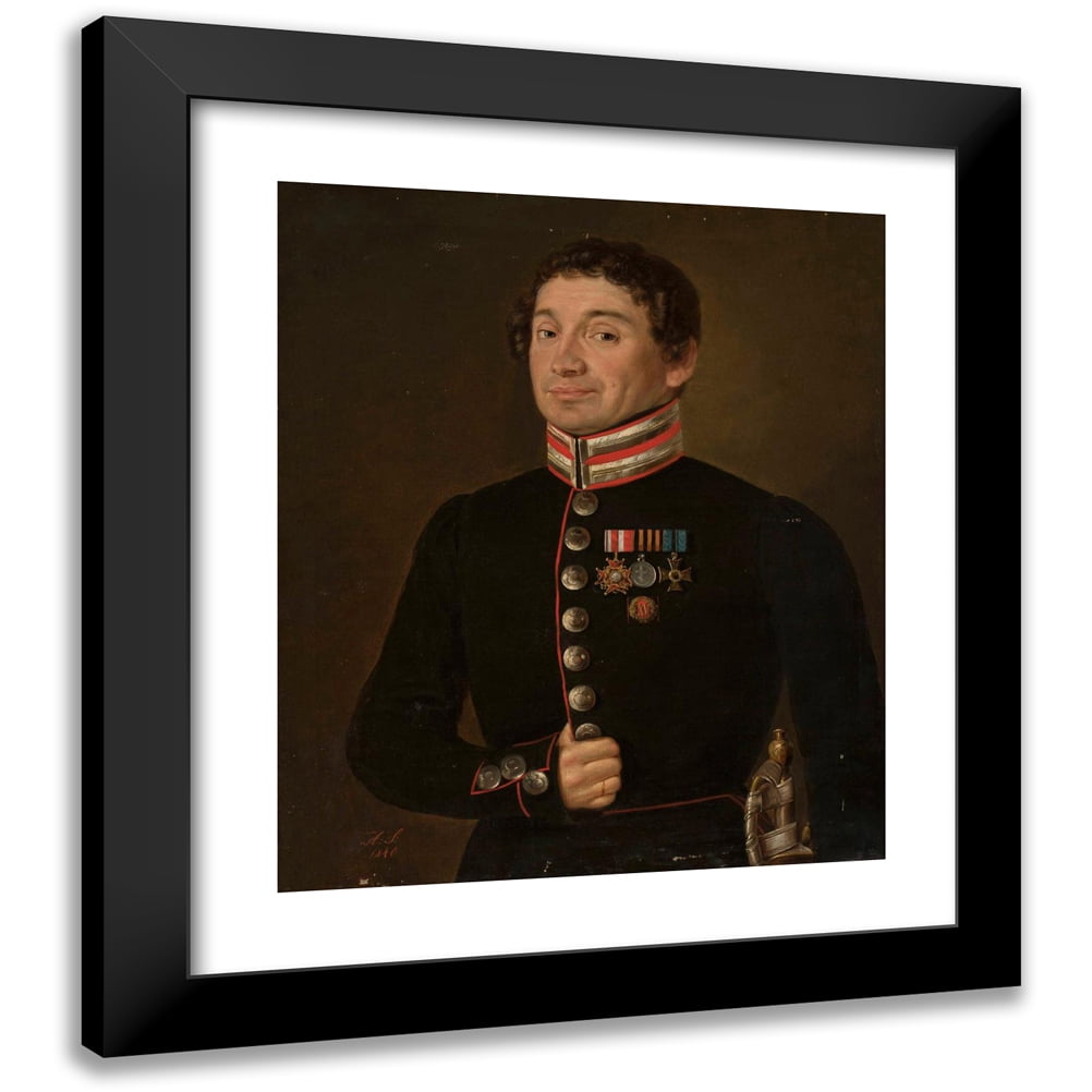 Aleksander Stankiewicz 15x17 Black Modern Framed Museum Art Print ...