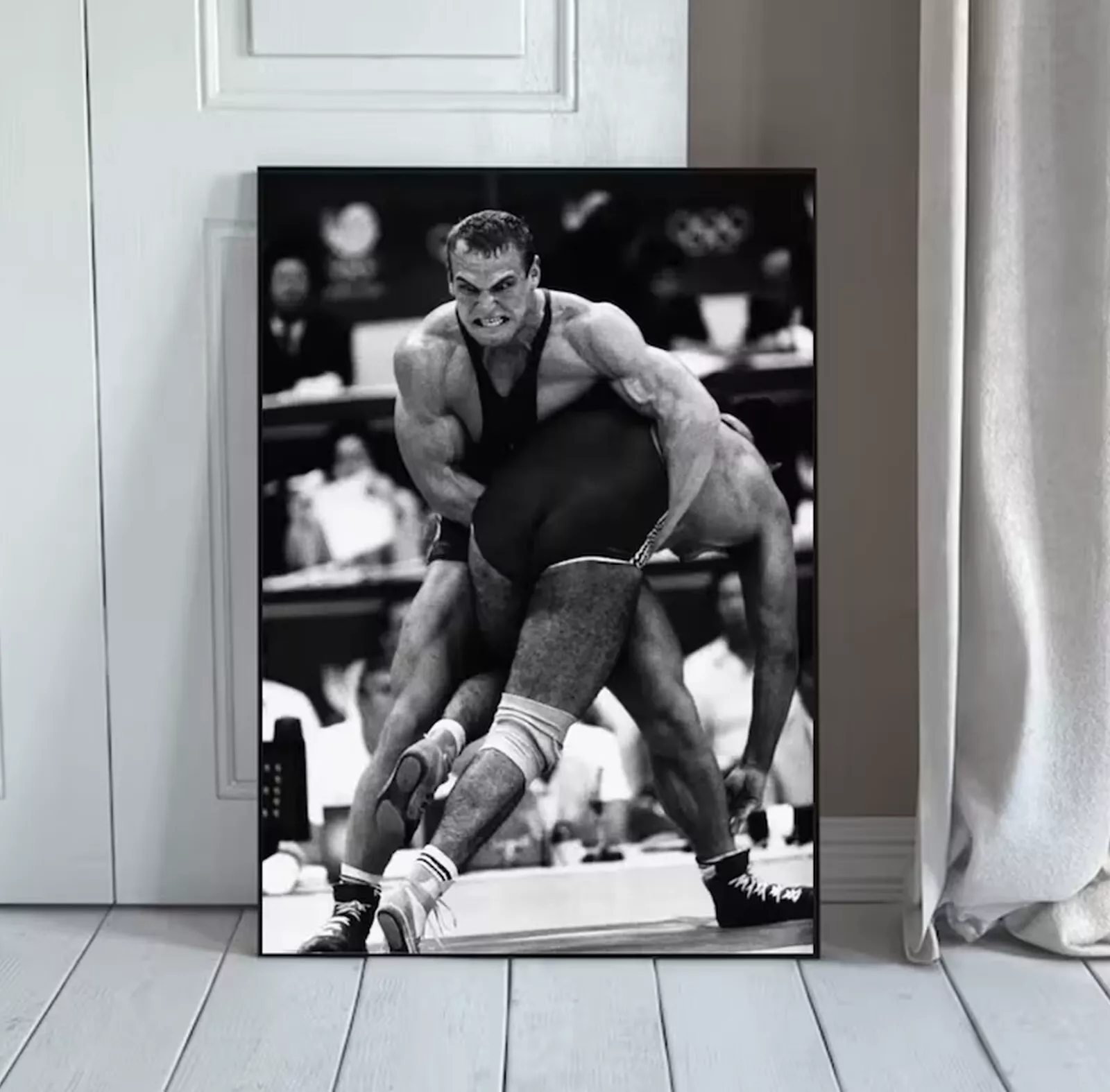 Aleksandr Karelin Wrestling Competition Poster - Walmart.com