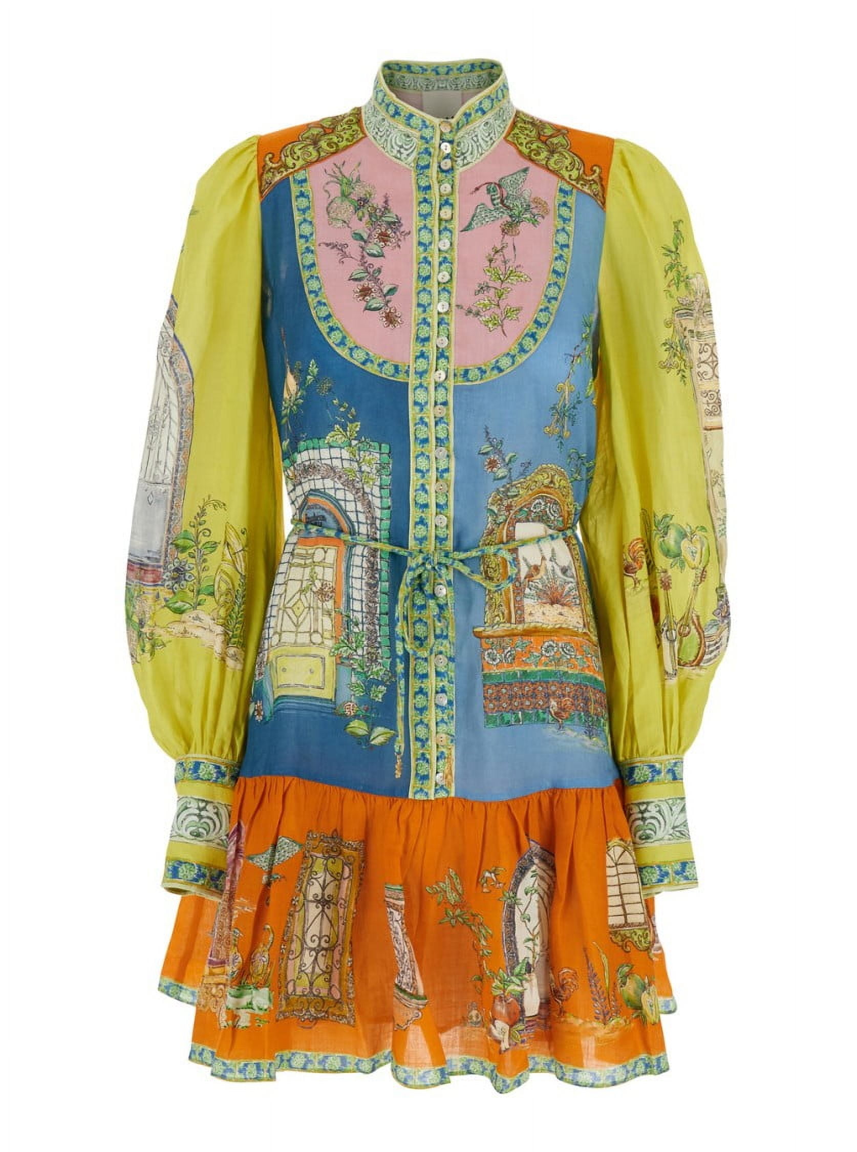 Alemais Women's Monte' Multicolor Dress With Color Block Inserts ...