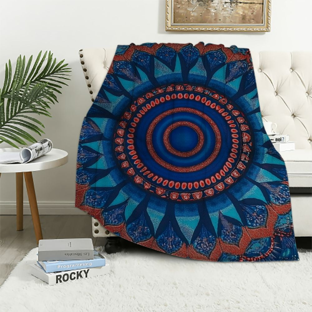 Alepadnf Circles Soft Cozy Lightweight Blankets for Kids Adults All ...