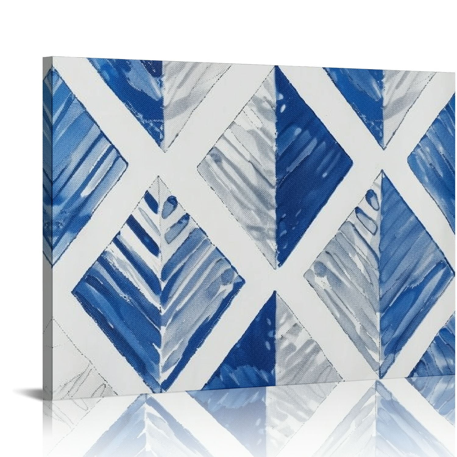 Alepadnf Diagonal Lines Wall Art Print Canvas Living Room Bedroom Home ...