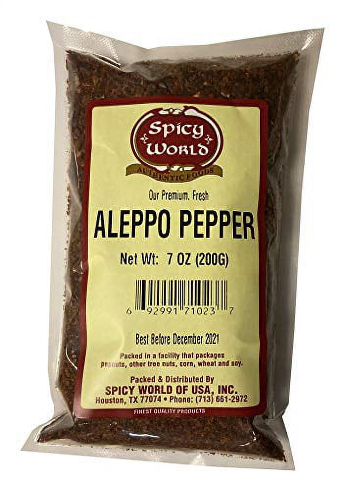 Aleppo Pepper 7 oz – Halaby Turkish Chili Pepper – Premium Crushed ...