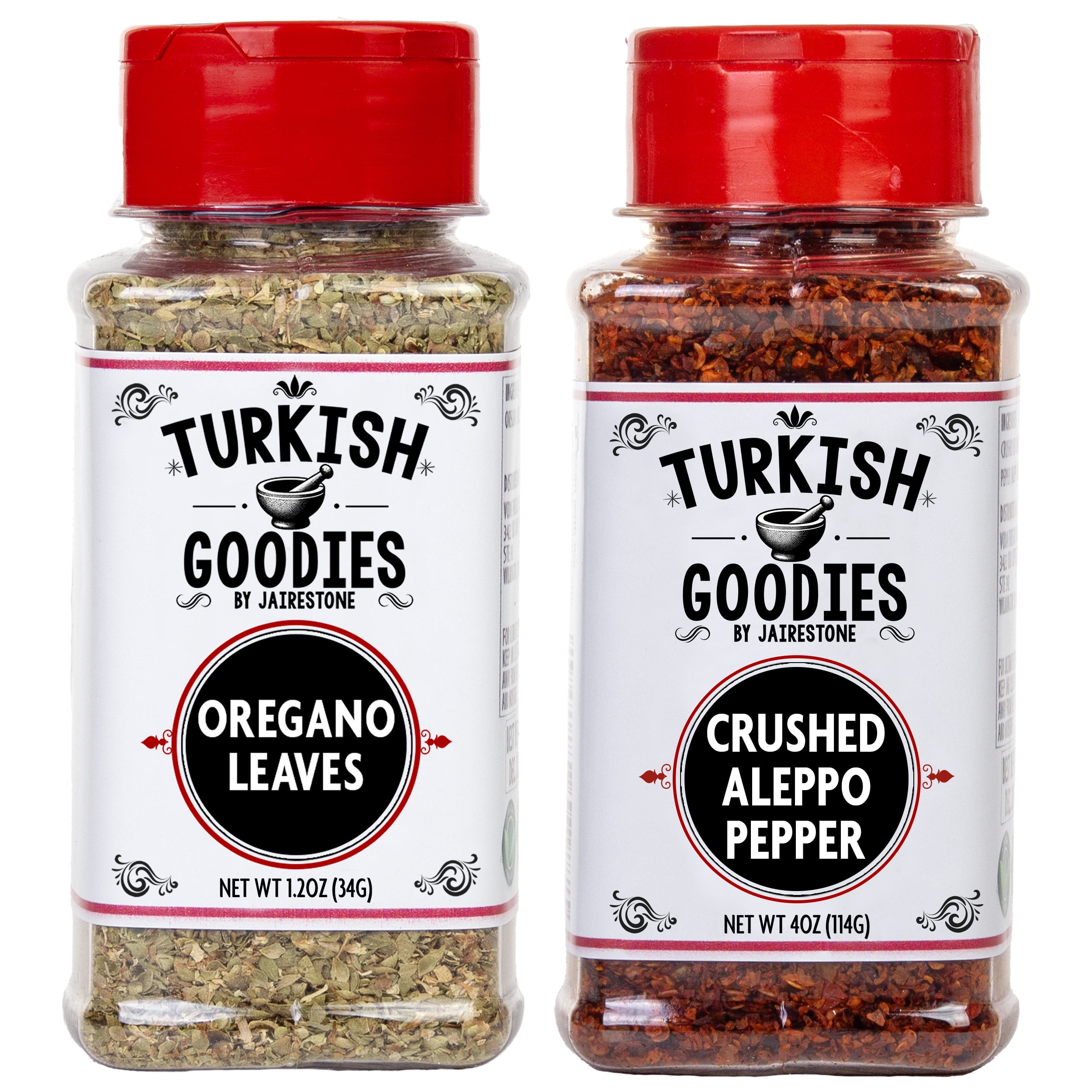 Aleppo Pepper & Turkish Oregano Bundle - Pul Biber Chili Flakes and ...