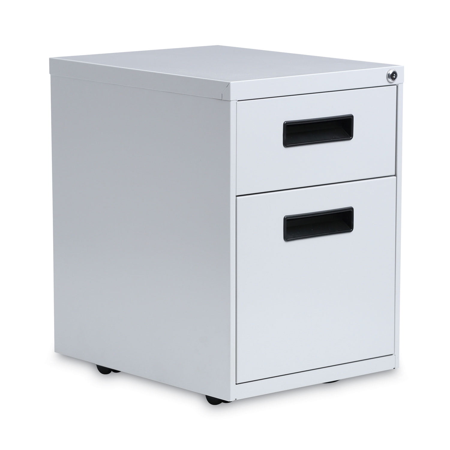 Alera 2 Drawers Vertical Lockable Filing Cabinet, Light Gray - Walmart.com