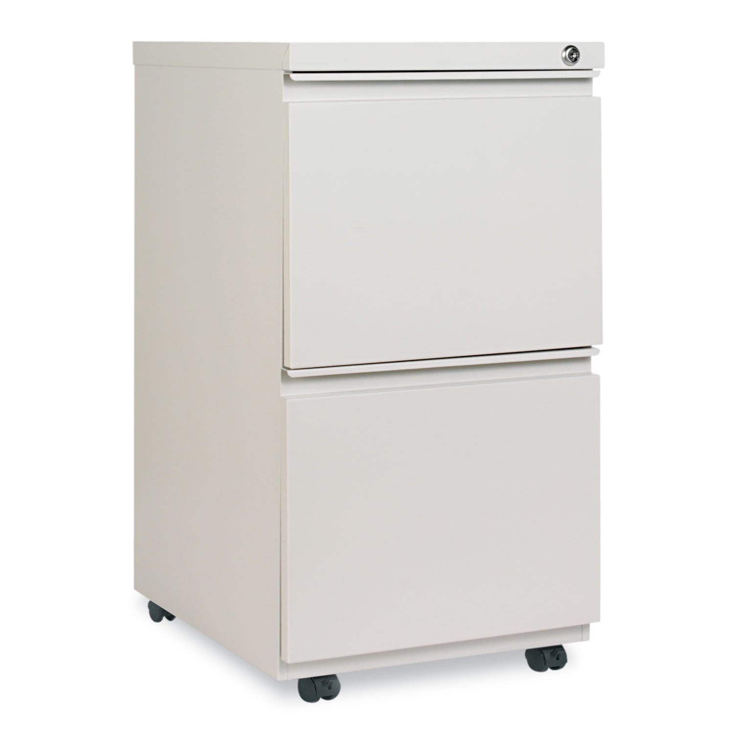 Alera 2 Drawers Vertical Lockable Filing Cabinet, Light Gray - Walmart.com