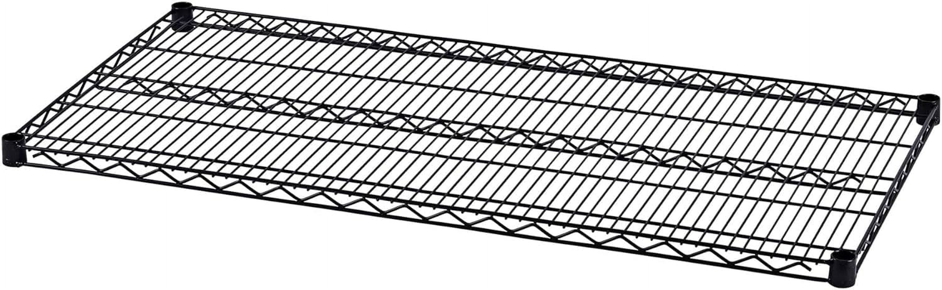 Alera ALE Industrial Wire Shelving Extra Wire Shelves, 48w x 24d, Black ...