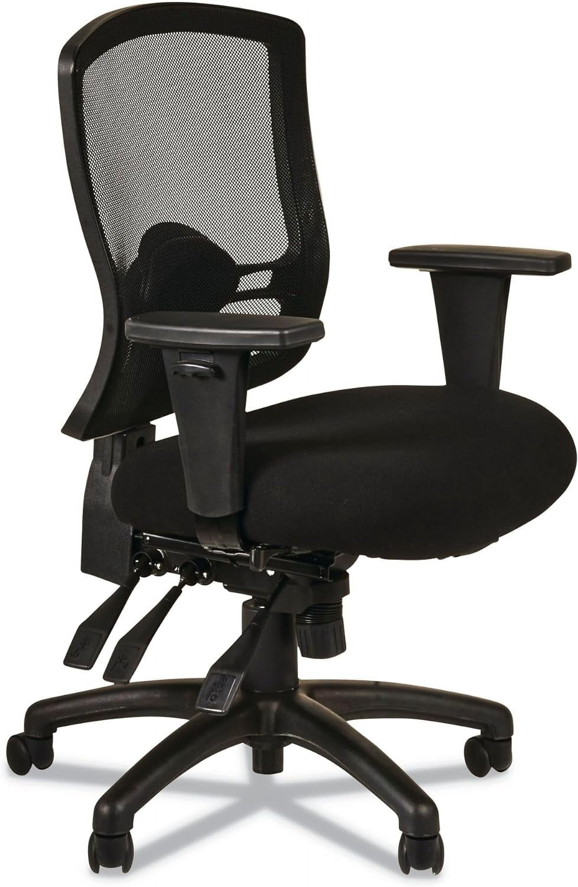 Alera ALEET4217 Etros Series 17.83 in. to 21.45 in. Seat Height Mid ...