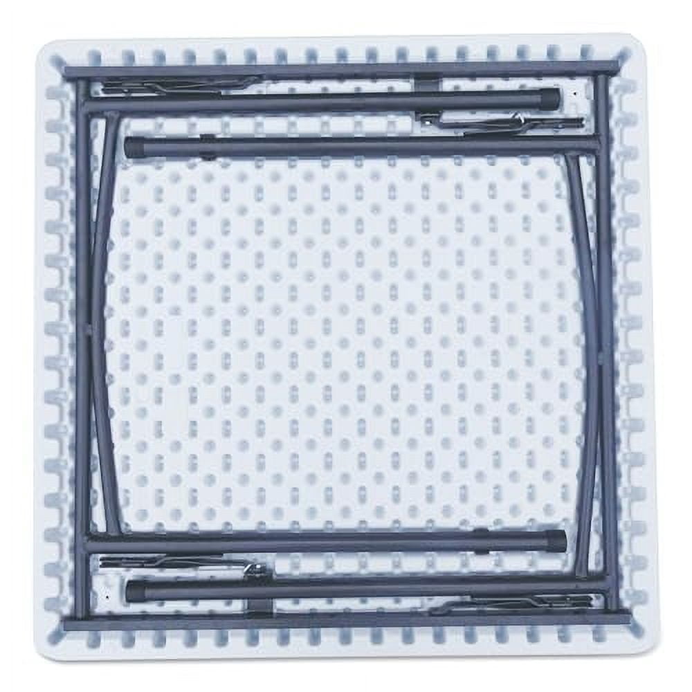 Alera ALEPT36SW 36 in. x 36 in. x 29.25 in. Square Plastic Folding ...