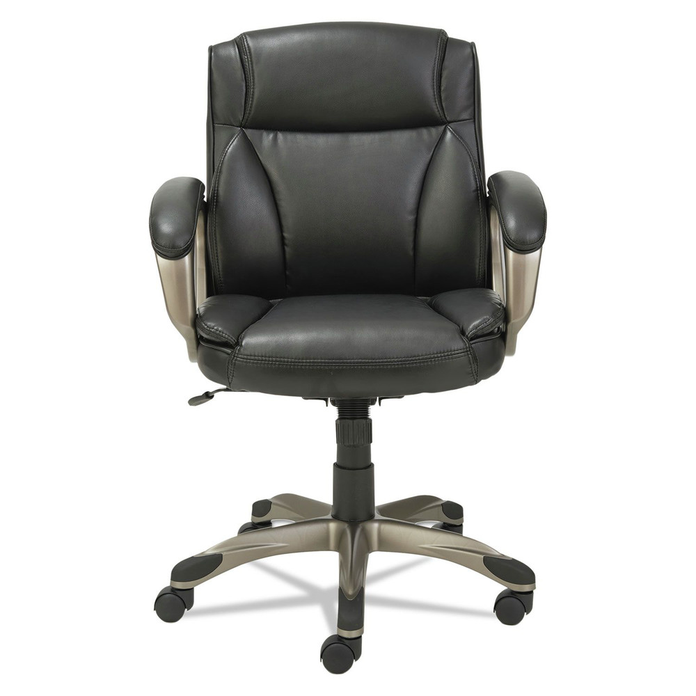 Alera ALEVN6119 Veon Series Low-Back Leather Task Chair W/coil Spring ...