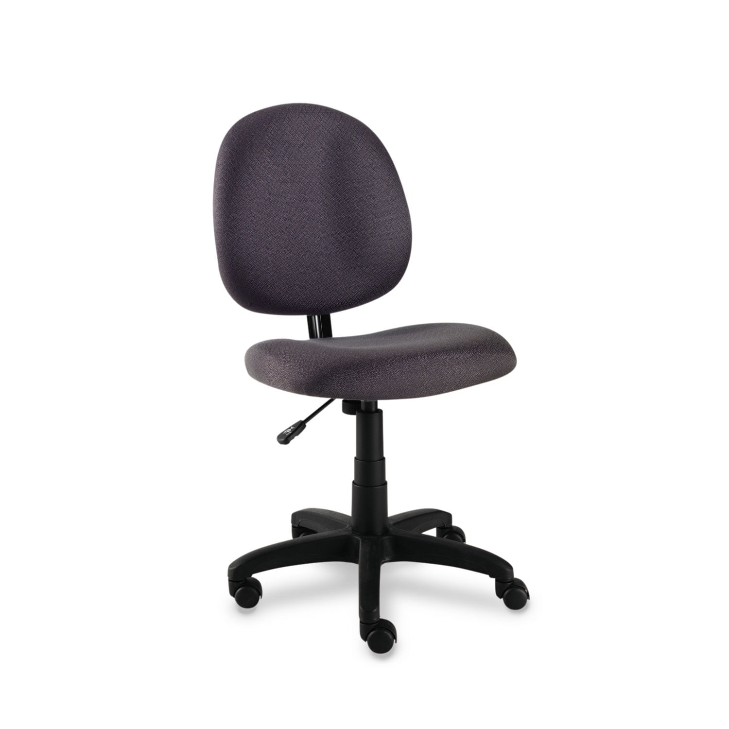 Alera Essentia Series Swivel Armless Task Office Chair, Acrylic ...