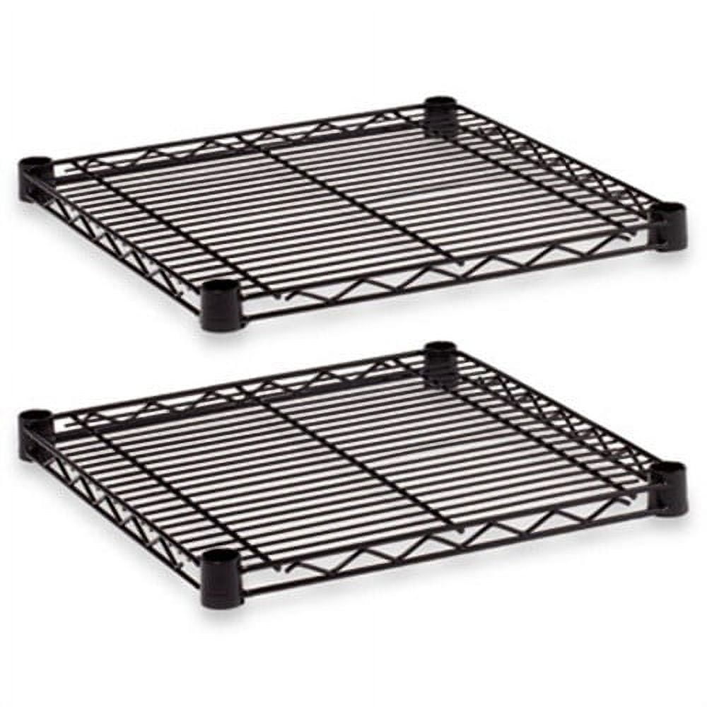 Alera Industrial Wire Shelving Extra Wire Shelves, 18" x 18", 2-Pack ...