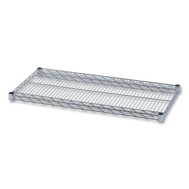 Alera Industrial Wire Shelving Extra Wire Shelves, 36w x 18d, Silver, 2 ...