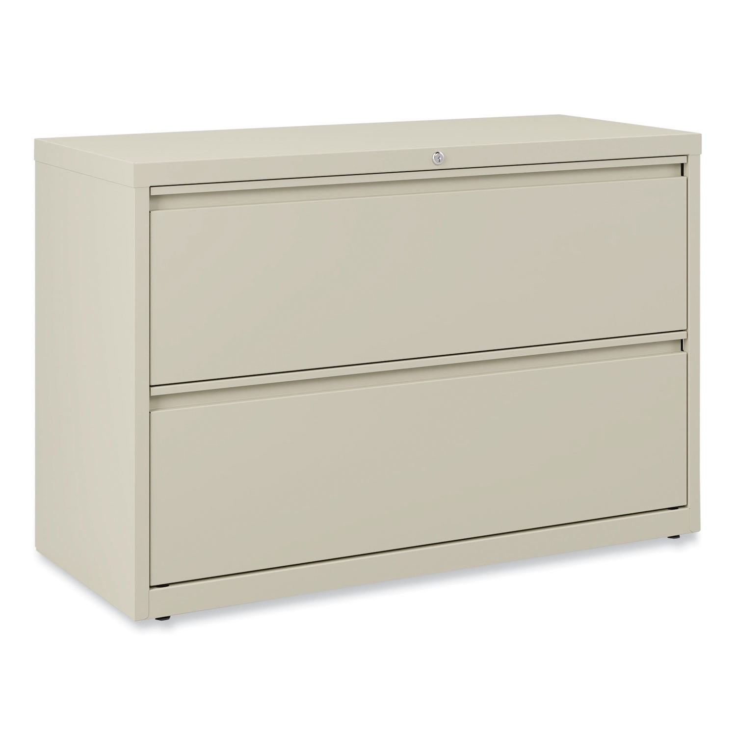Alera Lateral File, 2 Legal/Letter-Size File Drawers, Putty, 42" x 18. ...