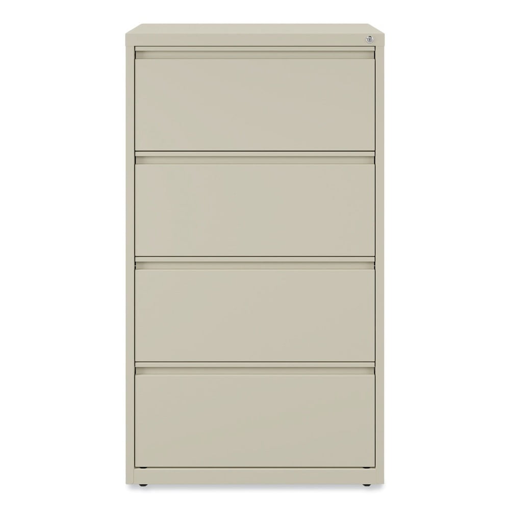 Alera Lateral File, 4 Legal/Letter-Size File Drawers, Putty, 30" x 18. ...