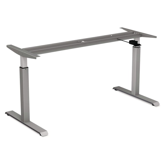 Alera Pneumatic Height-Adjustable Table Base 26 1/4" to 39 3/8" High ...