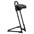 Alera SS Series Sit/Stand Adjustable Office Stool with Rollers, Height ...