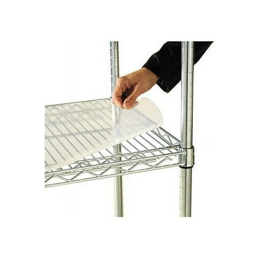 Sterling Heavy Duty Storage Wire Shelf Liner 18x48 Clear – Set of 4 ...