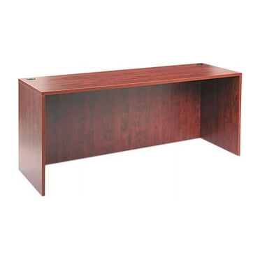 NELYE Extra Long Desk with Bookshelf - 63 Inches Home Office Work Study ...